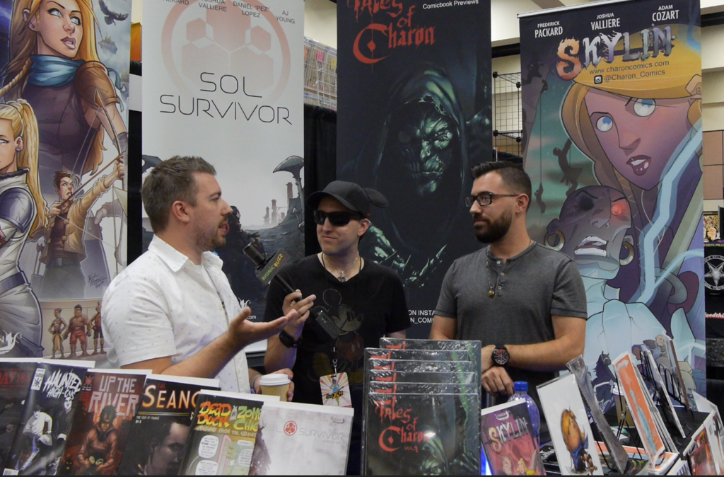 Charon Comics Interview at Palm Springs Comic Expo – Bionic Buzz