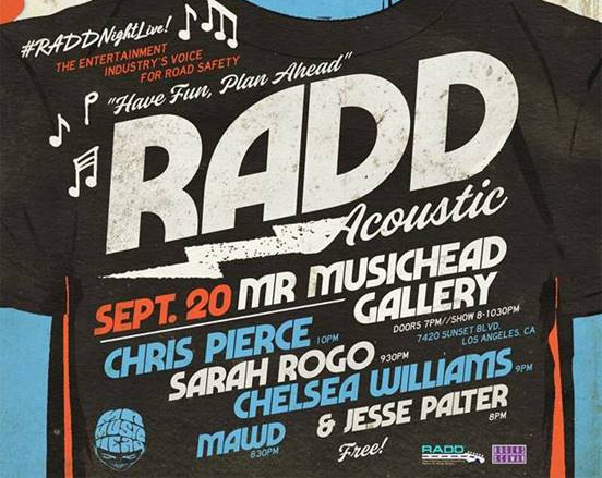 RADD Night Live! at Mr Musichead Gallery – Bionic Buzz