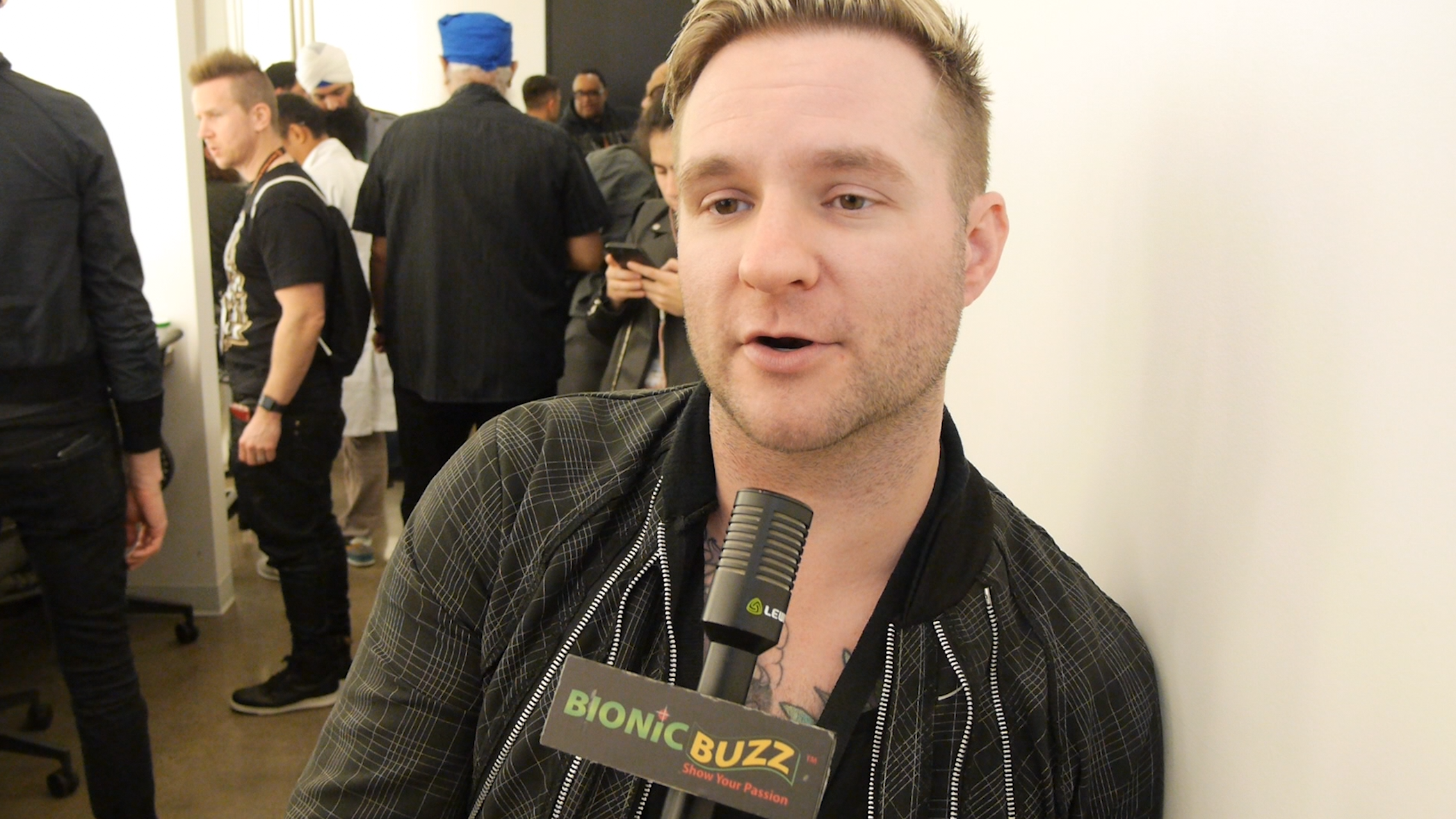 Blake Lewis Interview at Pre NAMM Endorse Expo – Bionic Buzz
