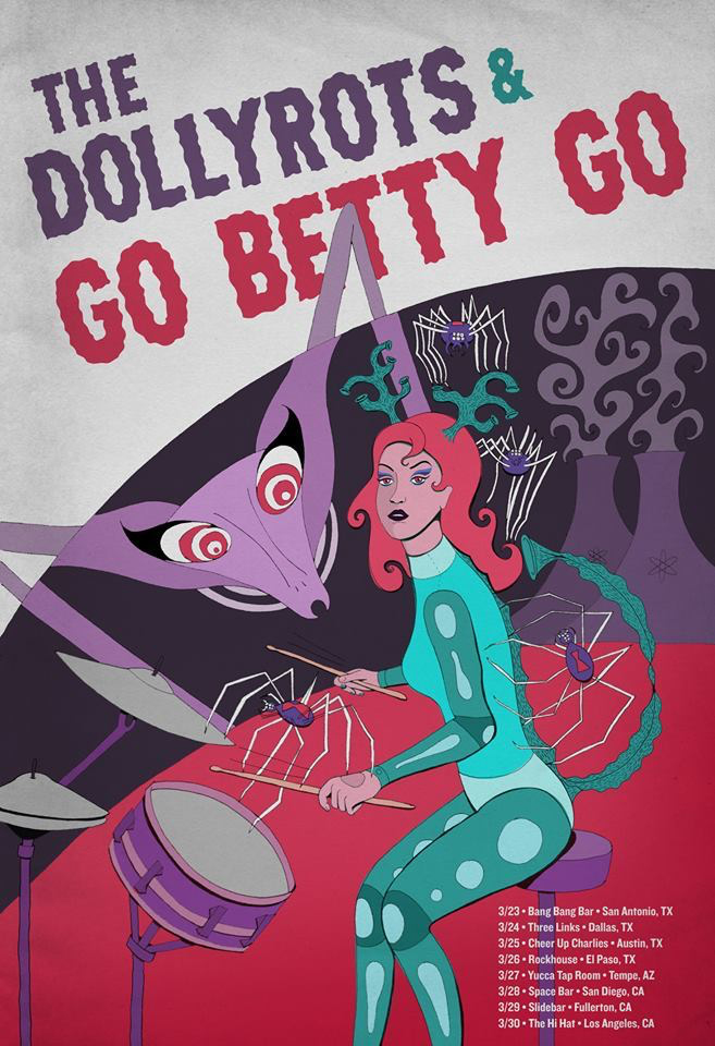 Go Betty Go's Vinyl Release & Tour w/ The Dollyrots – Bionic Buzz