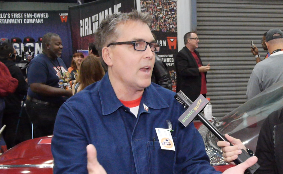 Legion M's Paul Scanlan Interview at LA Comic Con – Bionic Buzz
