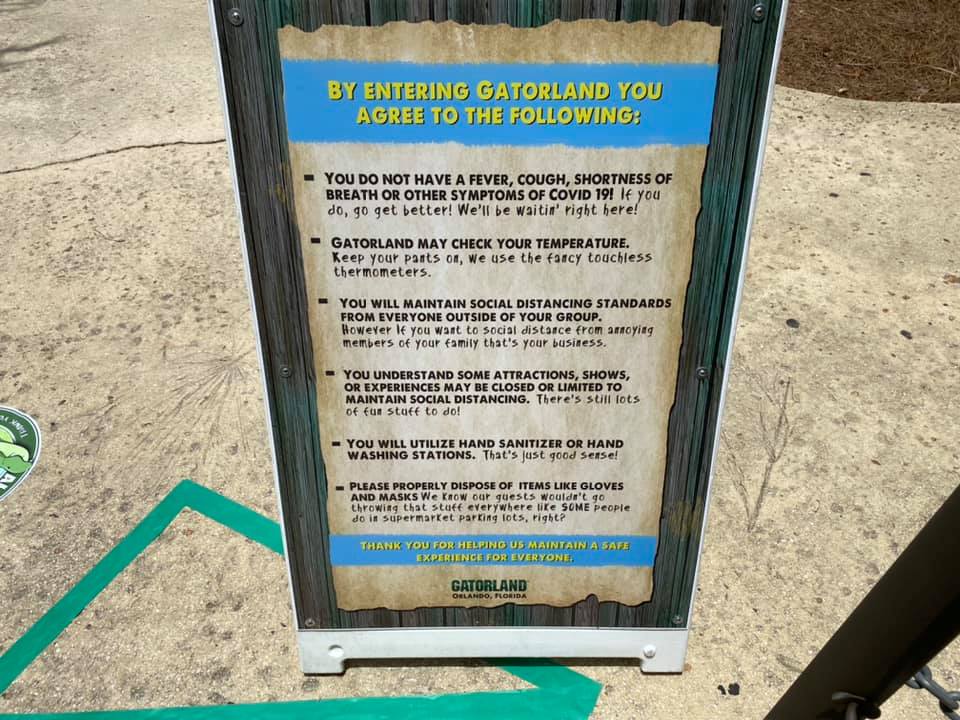 Gatorland Reopens w/ Safety Guidelines for Guests – Bionic Buzz