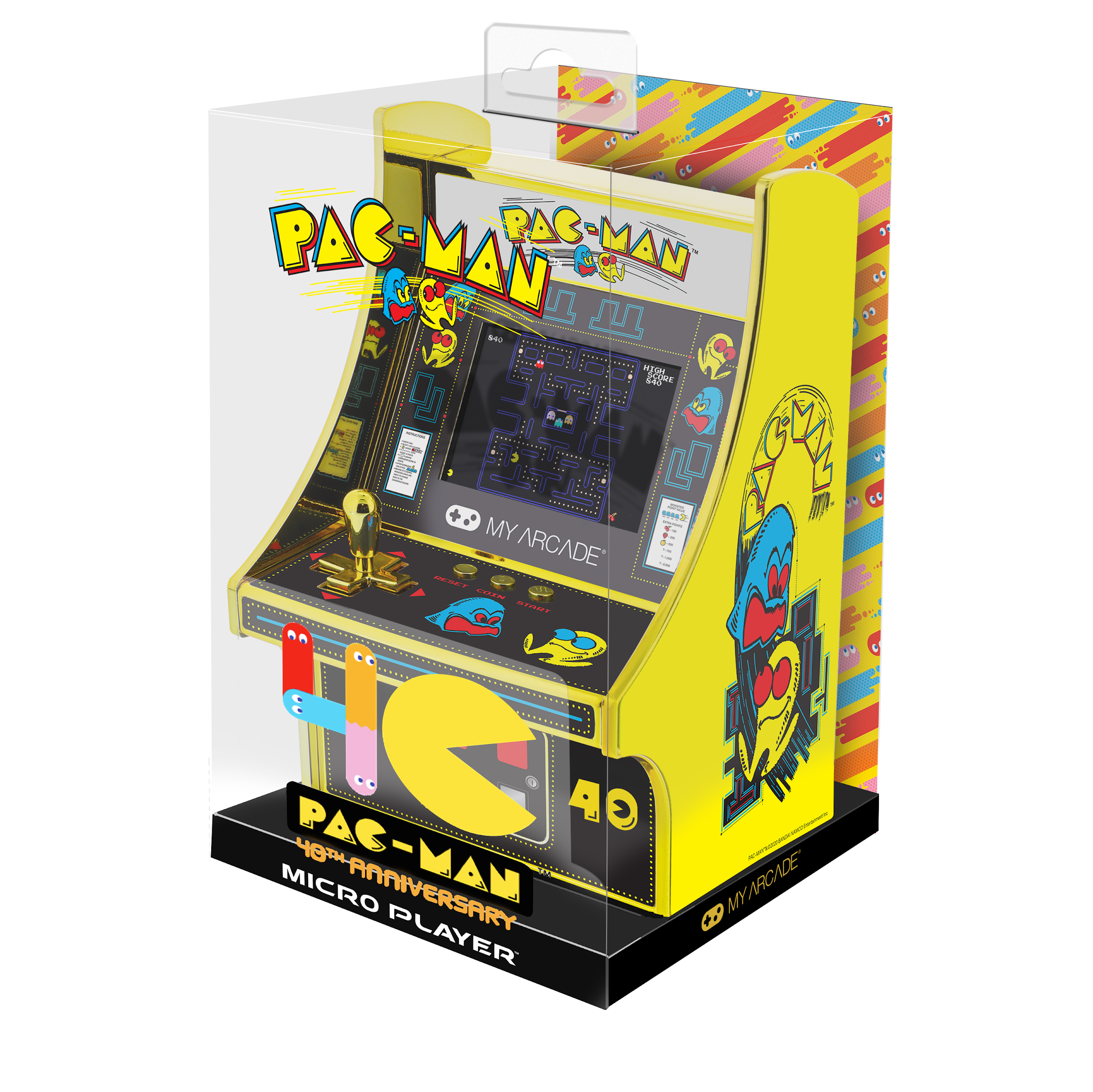 PAC-MAN™ 40th Anniversary Edition Micro Player – Bionic Buzz