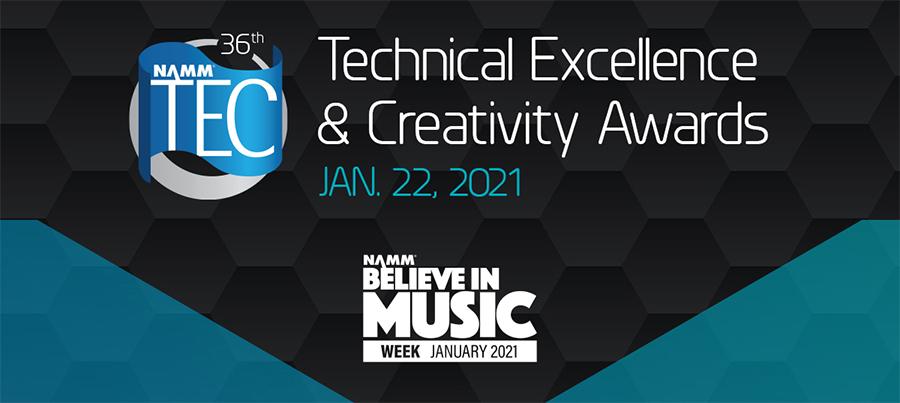 36th Annual NAMM TEC Awards Winners Announced – Bionic Buzz